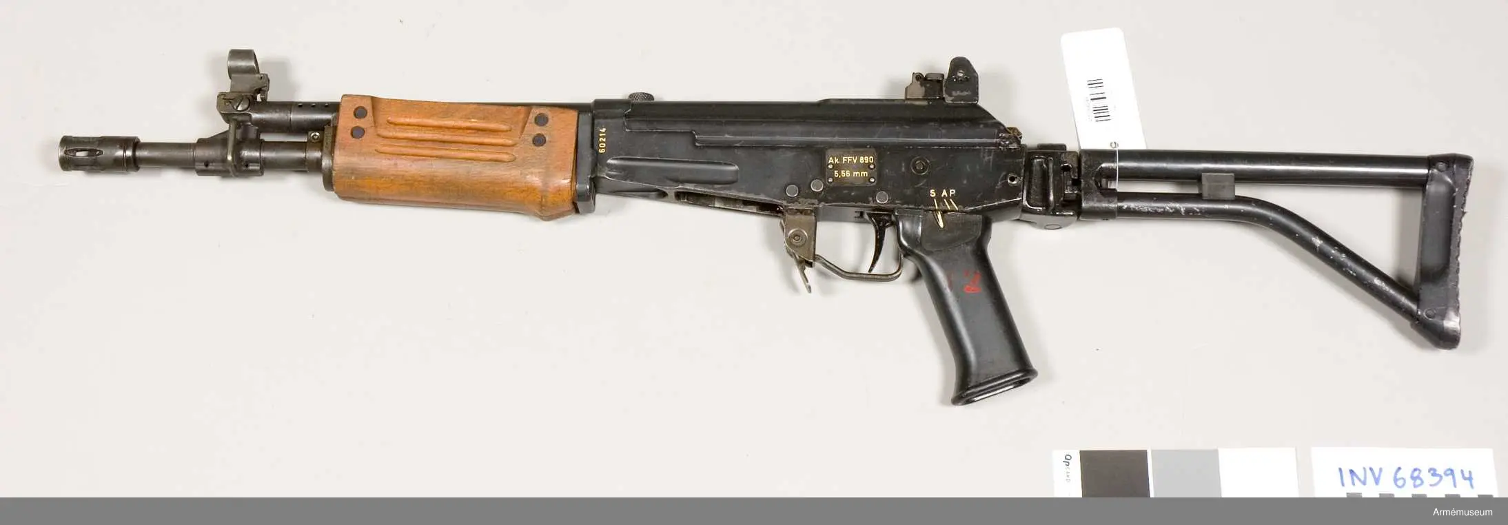 Automatkarbin FFV 890C - Armémuseum / DigitaltMuseum