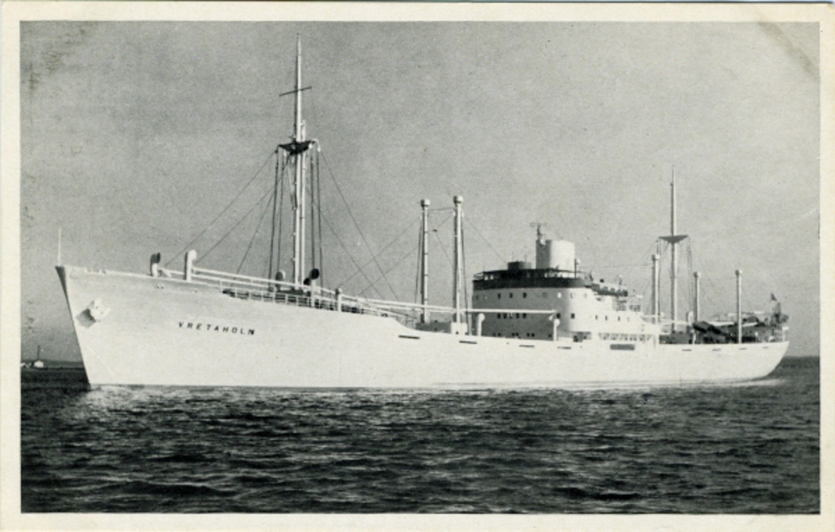 M/S "Vretaholm" Swedish American Line - Swedish Amerika Mexico Line ...