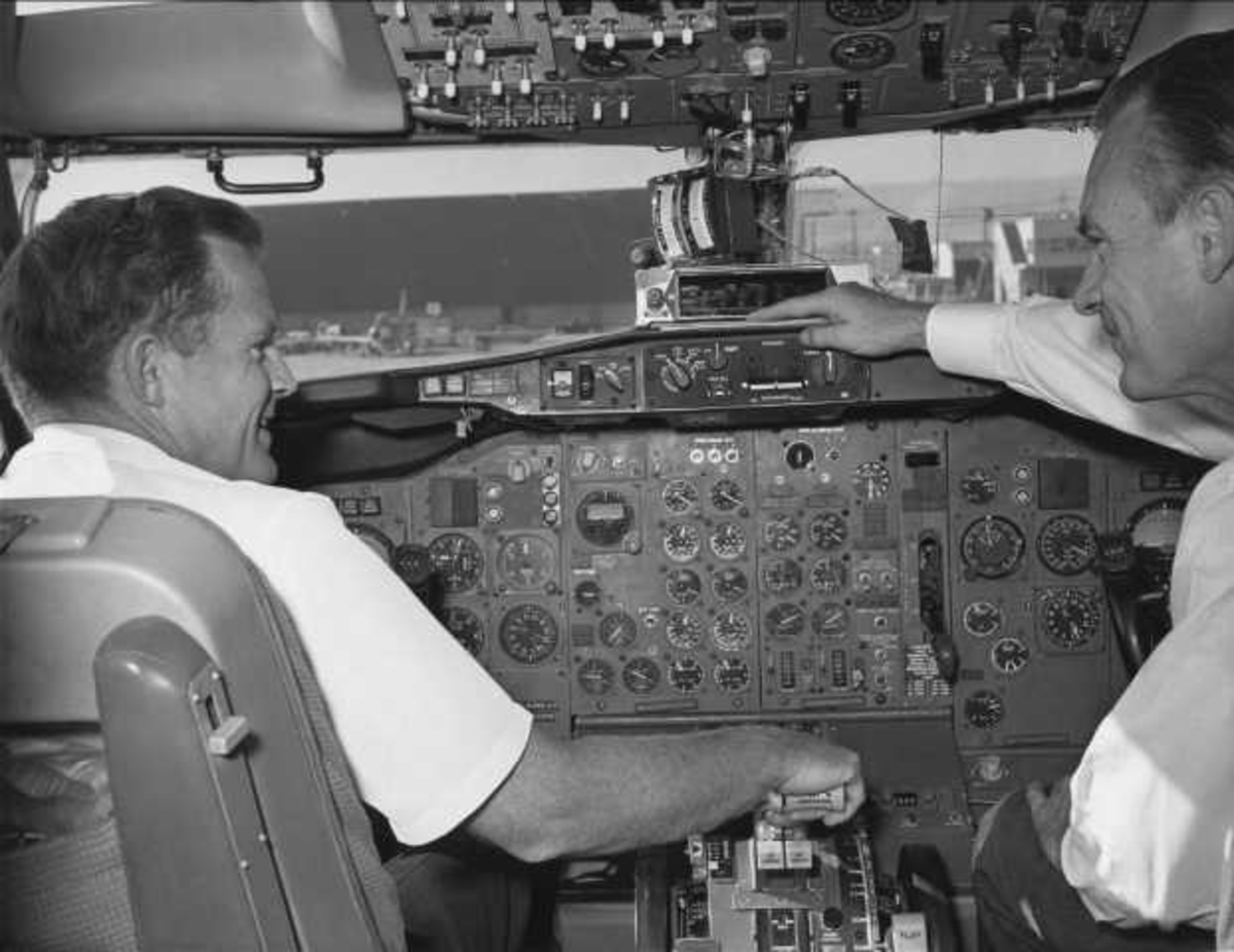 Ett fly på bakken. Boeing 737 (experimental). - Norsk Luftfartsmuseum ...