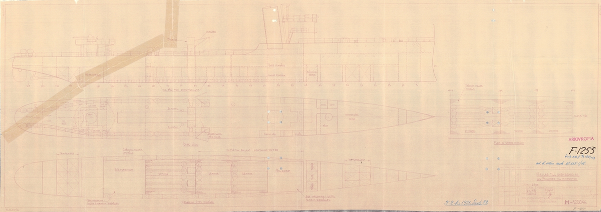 Ritning - Marinmuseum / DigitaltMuseum