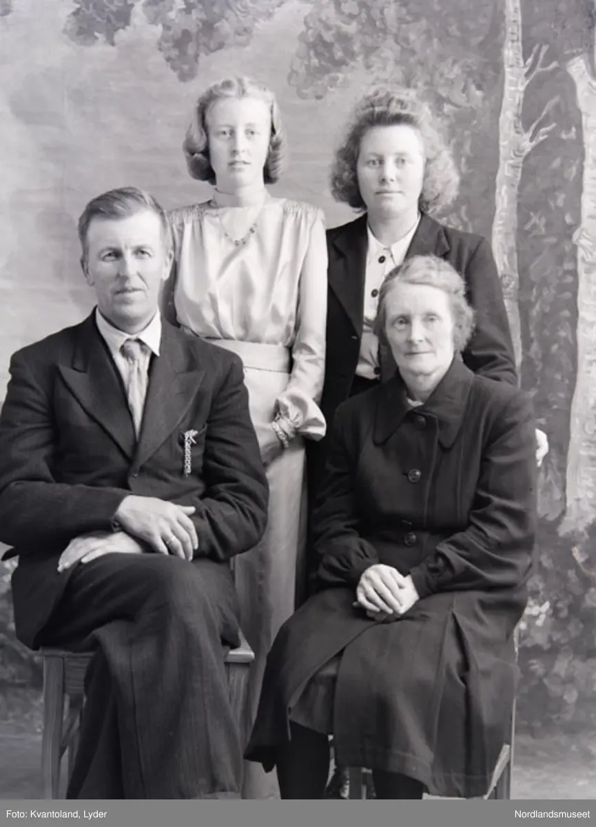 Kvantolands protokoll: Johan Johnsen med familie, Øren, Megården ...