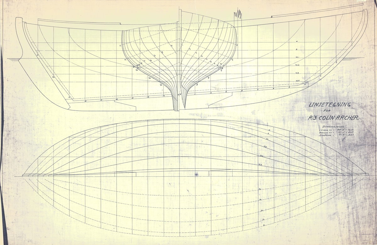 Ritning - Sjöhistoriska museet / DigitaltMuseum
