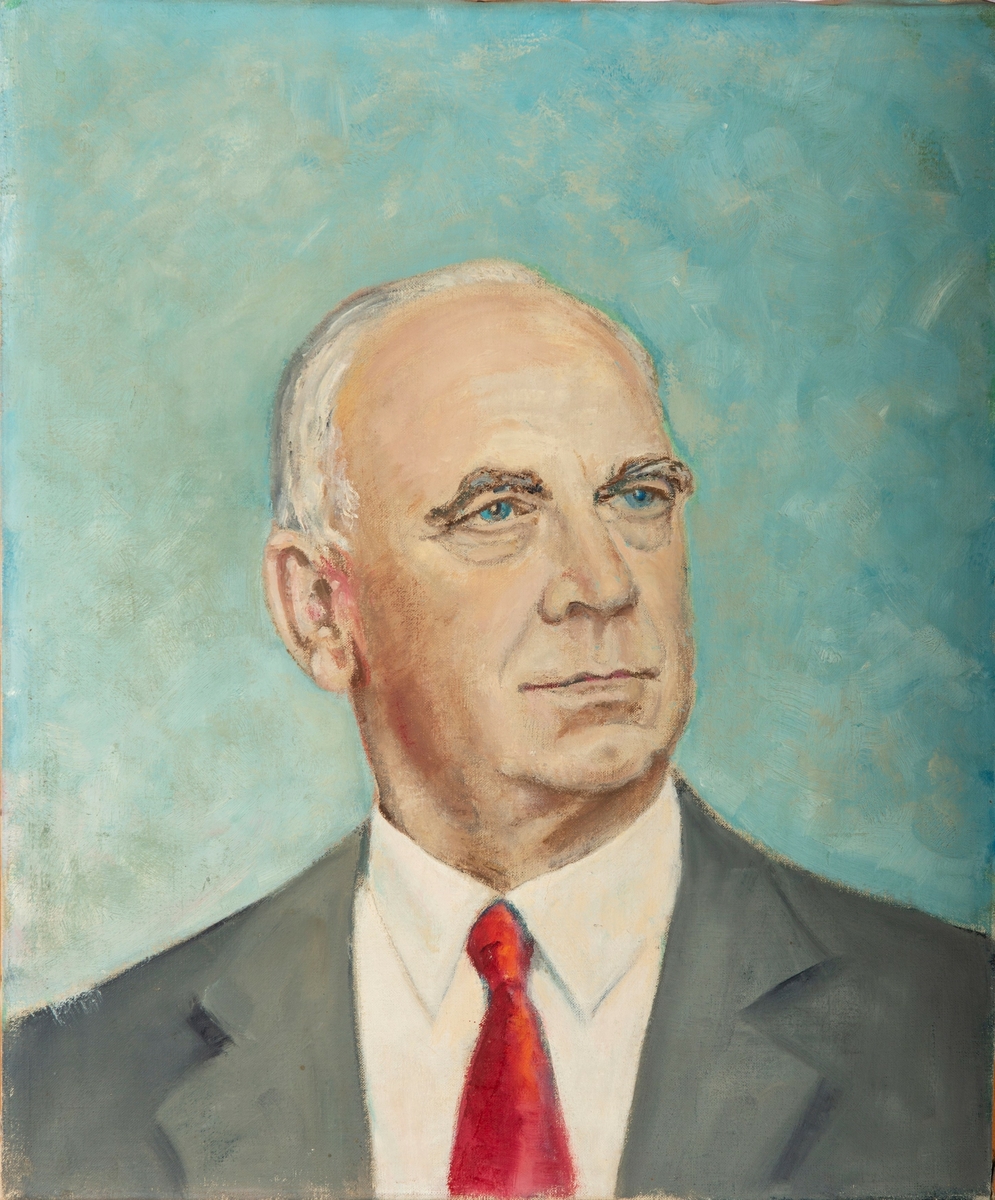Portrett av mann [Maleri] - Anno Domkirkeodden / DigitaltMuseum