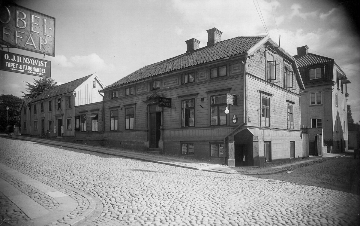 Stora Brogatan österut Stengärdsgatan söderut med kvarteret Tirfing i ...
