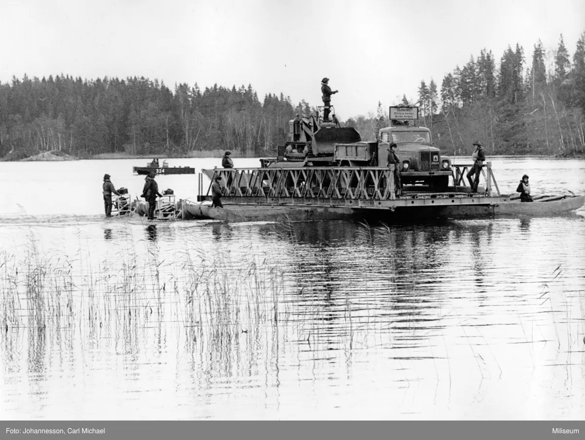 Balkbro 2, BB2, färja. - Miliseum / DigitaltMuseum