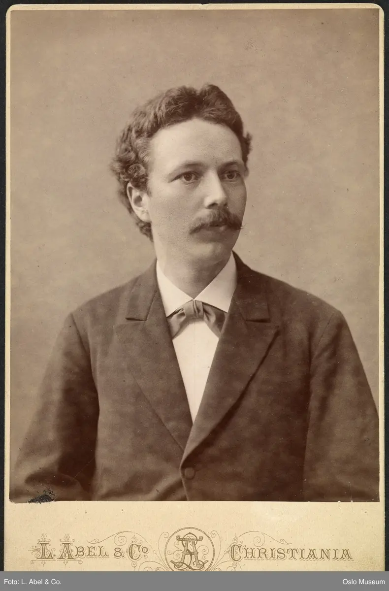 Hans Herman Krag Hougen. - Oslo Museum / DigitaltMuseum
