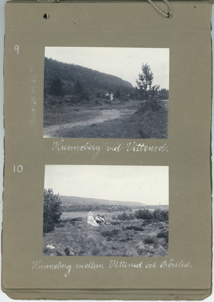 Fotoalbum. "Fröken Anna Ledin, en erinran om sommaren 1911 ...
