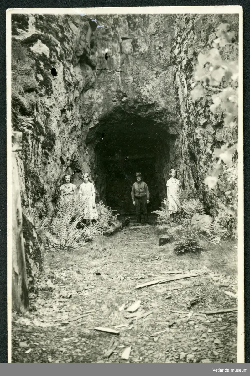 Kleva gruva, Karls schakt. - Vetlanda museum / DigitaltMuseum