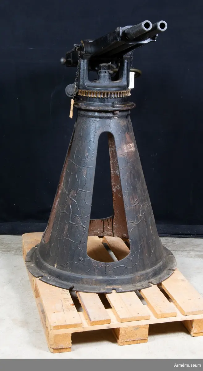 25,4 mm kulspruta m/1884 - Armémuseum / DigitaltMuseum