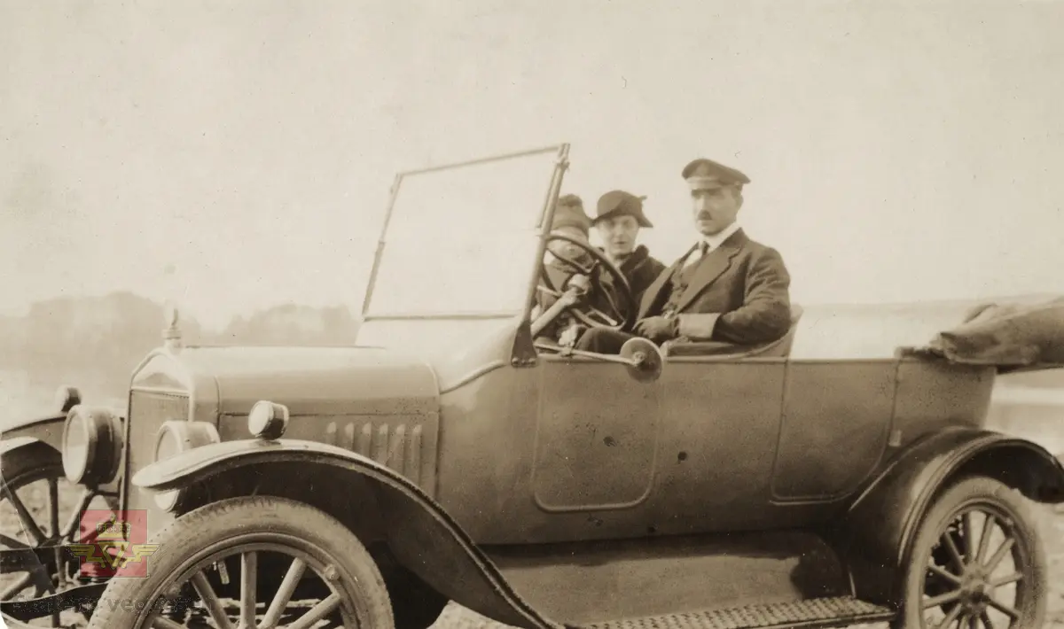 Ford T ca. 1924 modell - Norsk vegmuseum / DigitaltMuseum