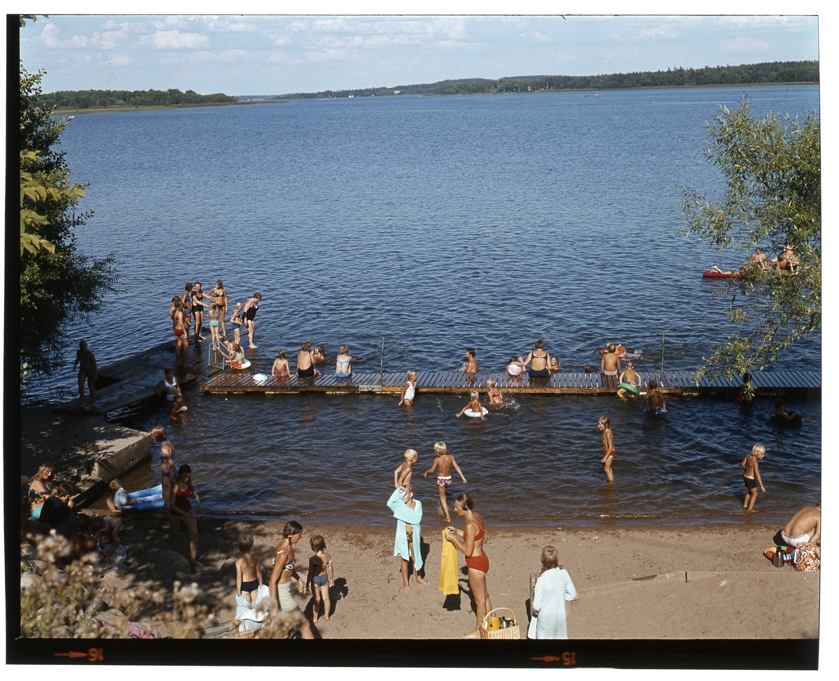 Badplats, Borgåsund, Hallstahammar - Västmanlands läns museum ...