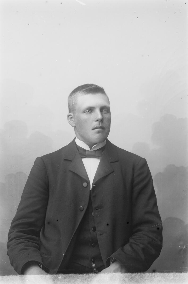 A Edholm; Ingår i porträttsamlingen från Knut Wallins ateljé ...