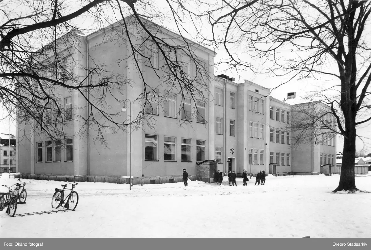 Vasaskolan, 1950-tal - Örebro Stadsarkiv / DigitaltMuseum