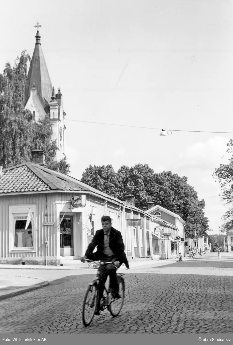 Storgatan österut, 1960-tal - Örebro Stadsarkiv / DigitaltMuseum