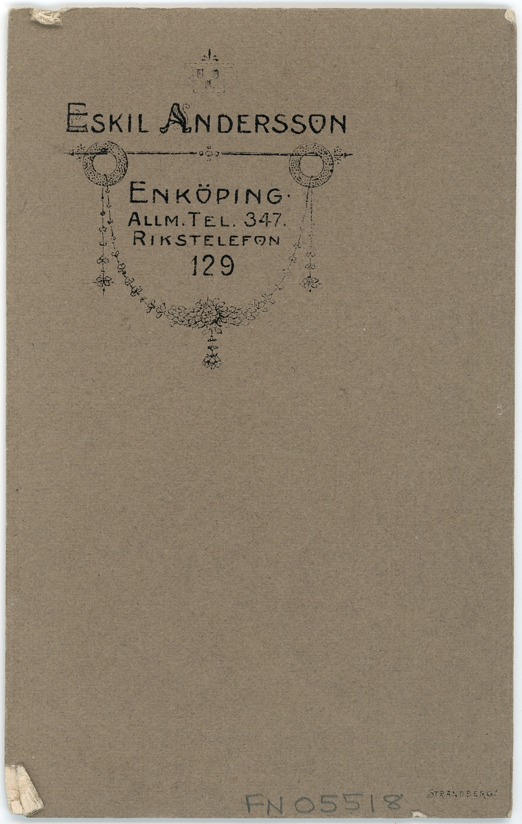 Kabinettsfotografi - Maja, Axel och Mia Nyman, Enköping ...