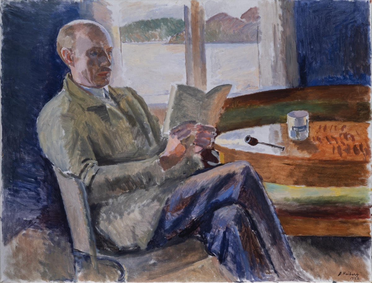 Portrett av Thorvald Erichsen [Maleri] - Lillehammer Kunstmuseum ...