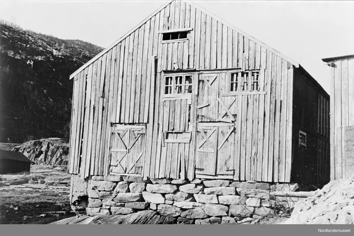 Sjøbu/naust. - Nordlandsmuseet / DigitaltMuseum