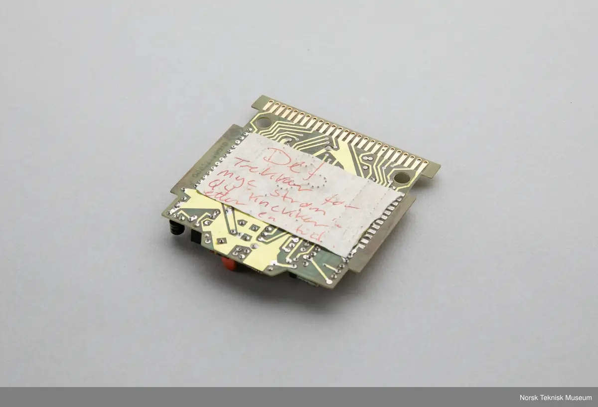 Kretskort - Norsk Teknisk Museum / DigitaltMuseum