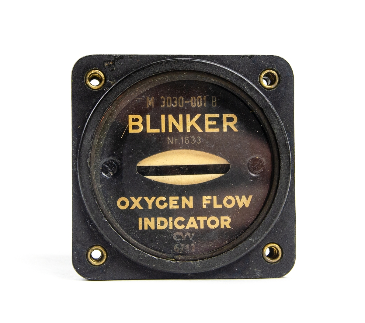 Syrgasindikator - Flygvapenmuseum / DigitaltMuseum