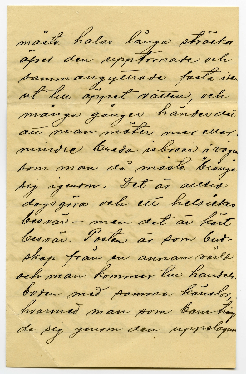 Brev - Jönköpings läns museum / DigitaltMuseum