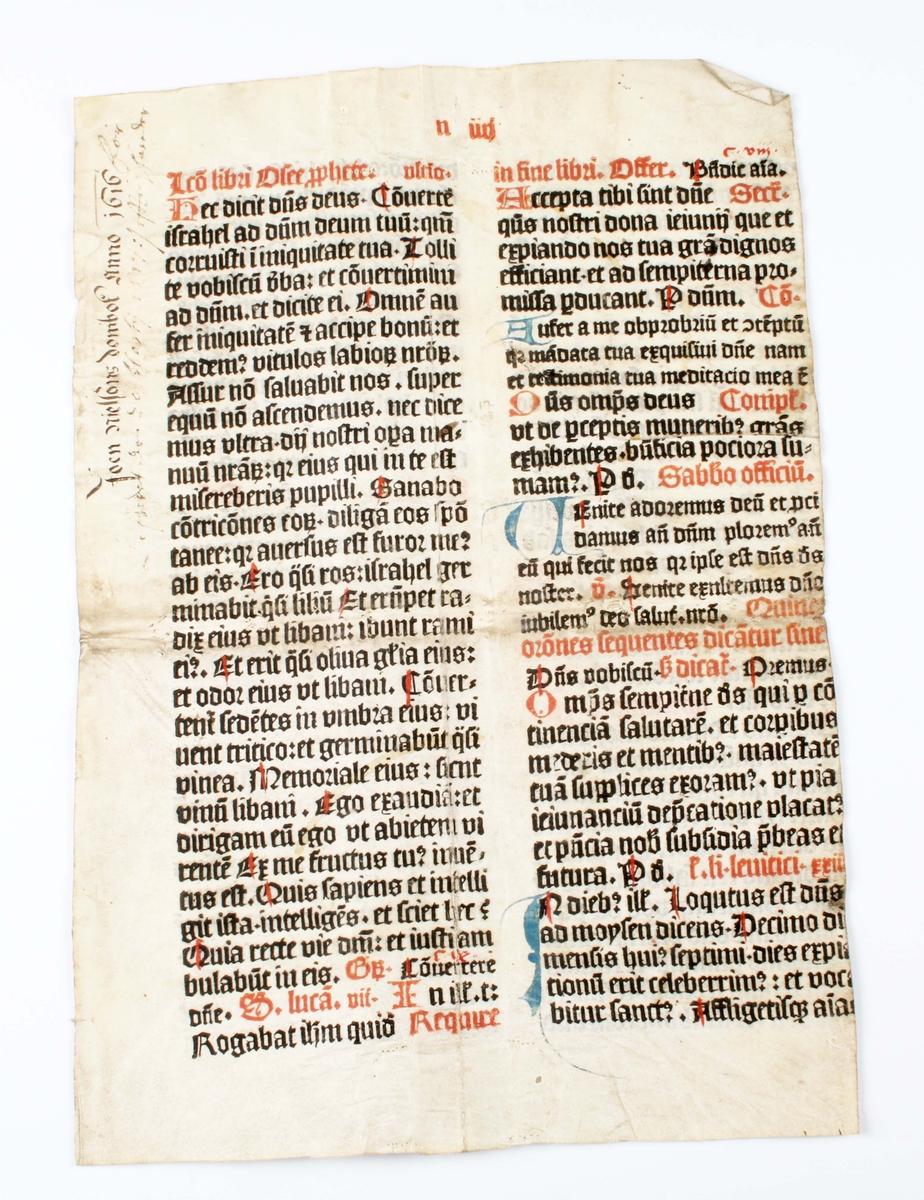 Blad ur mässbok - Borås Museum och Textilmuseet / DigitaltMuseum