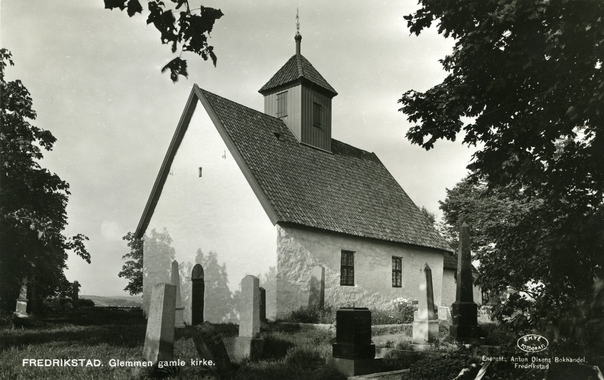 Glemmen Gamle Kirke - eksteriør Gamle Glemmen kirke Gamle Glemminge ...