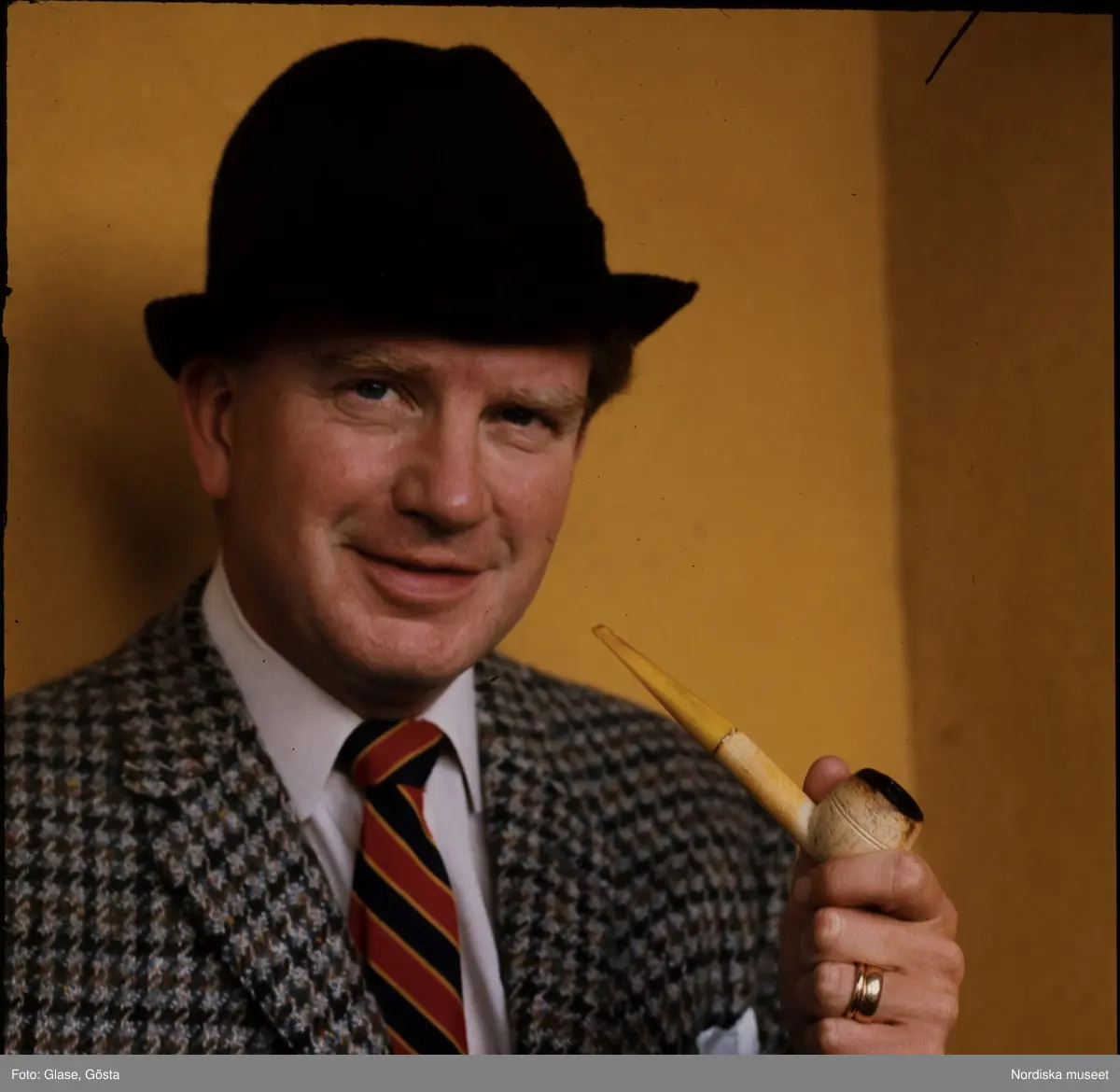 Författaren och journalisten Jan Olof Olsson, även känd som Jolo ...