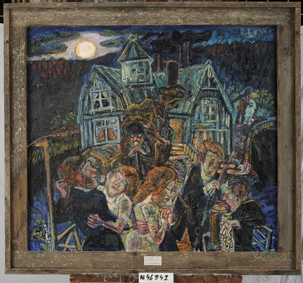 Midsommardansen [Oljemålning] - Kulturparken Småland / Smålands museum ...