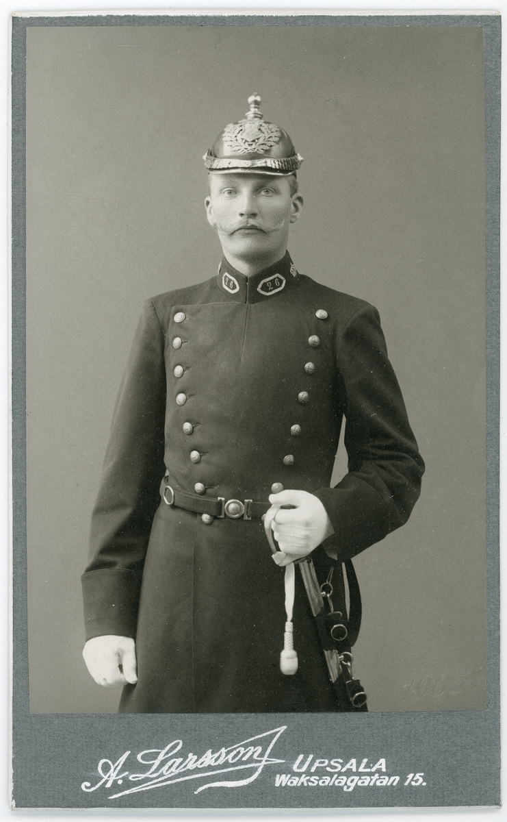 Kabinettsfotografi - L F Piehl, Uppsala 1905 - Upplandsmuseet ...