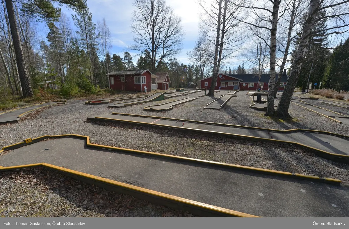 Minigolfbana vid IOGT-NTO:s sommargård vid Glomman, 2016-04-05 - Örebro ...