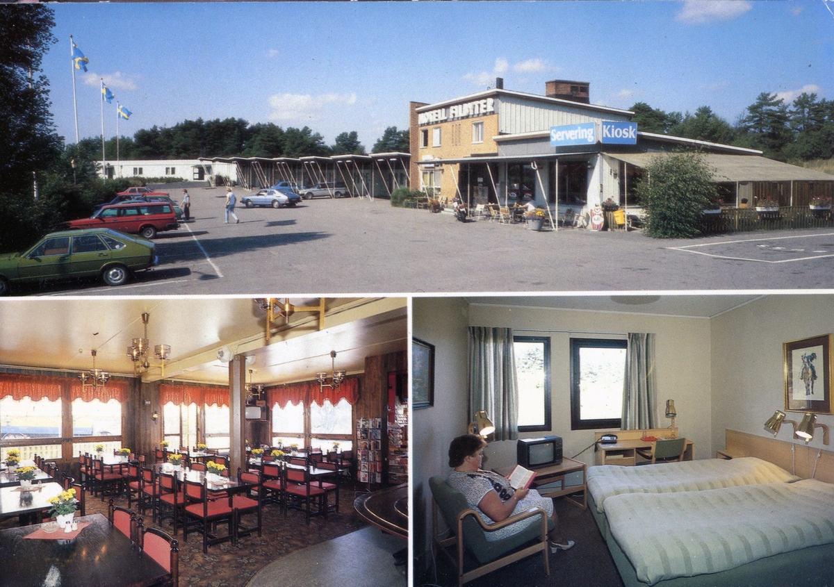 Vykort från Motell Filbyter - Bild Linköping / DigitaltMuseum