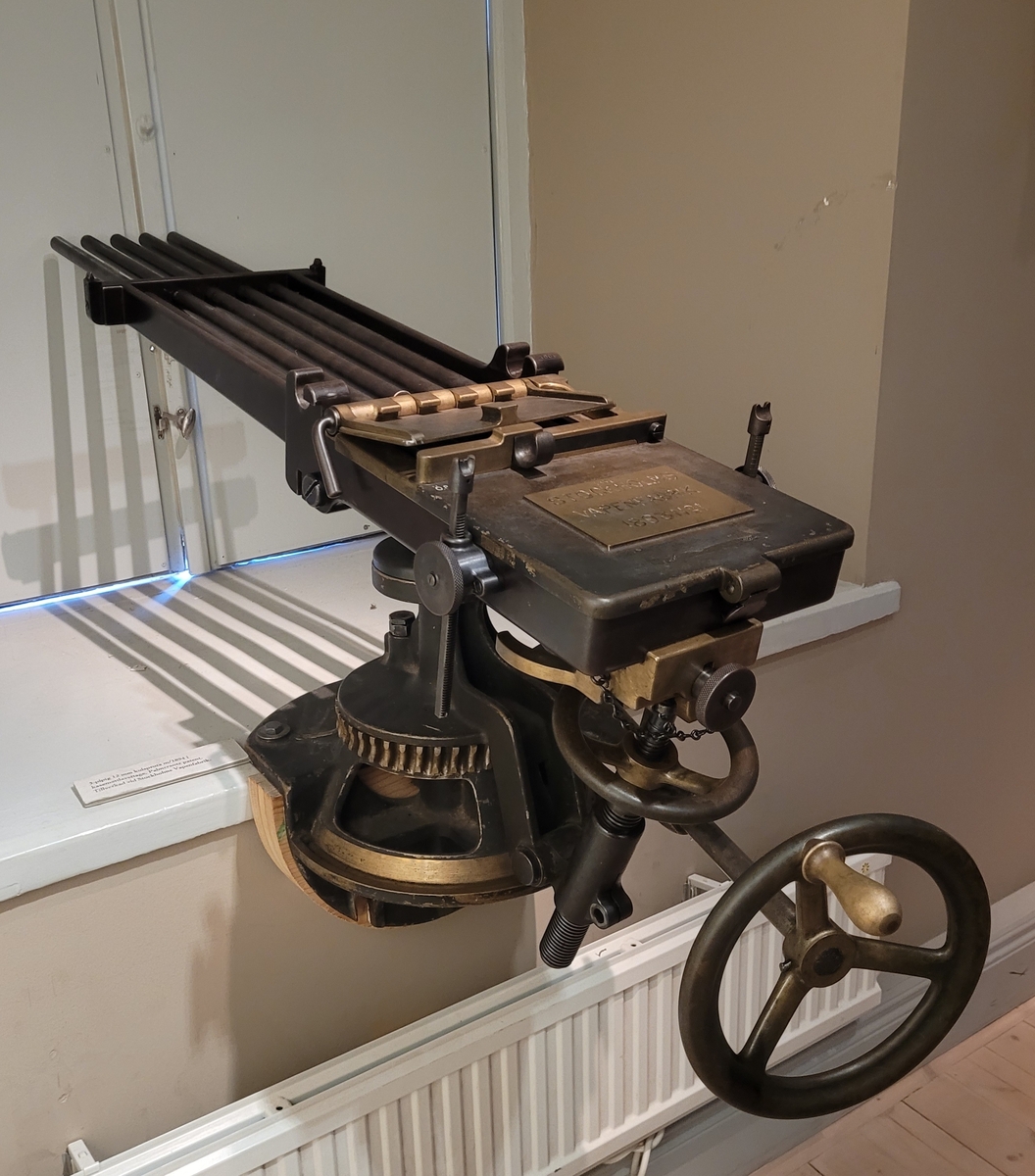 Kulspruta - Sjöhistoriska museet / DigitaltMuseum