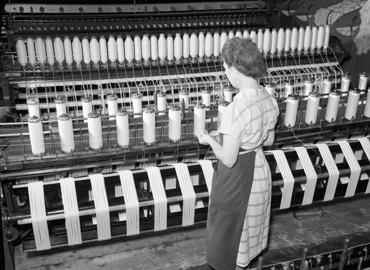 Gefle Manufakturaktiebolag, spinneri - Länsmuseet Gävleborg ...