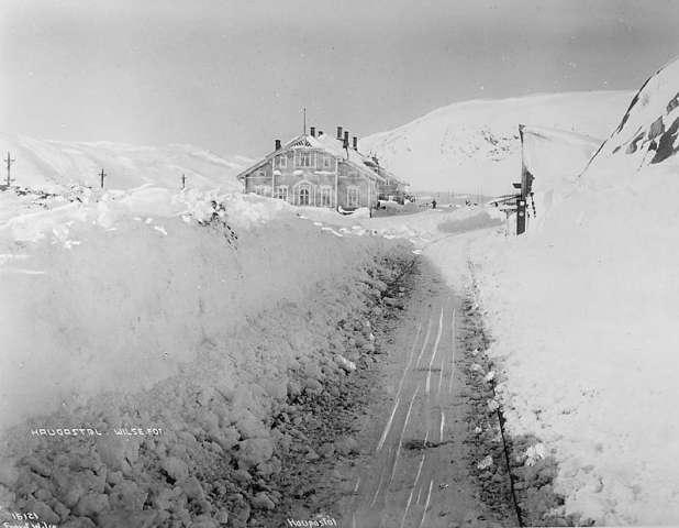 Prot: Bergensbanen Oversigt Haugastøl 12/3 - Norsk Folkemuseum ...