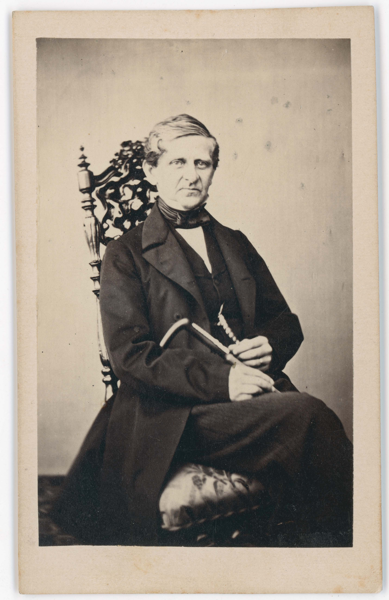 Porträtt på Christian Georg Lindqvist, Häradshövding och ...