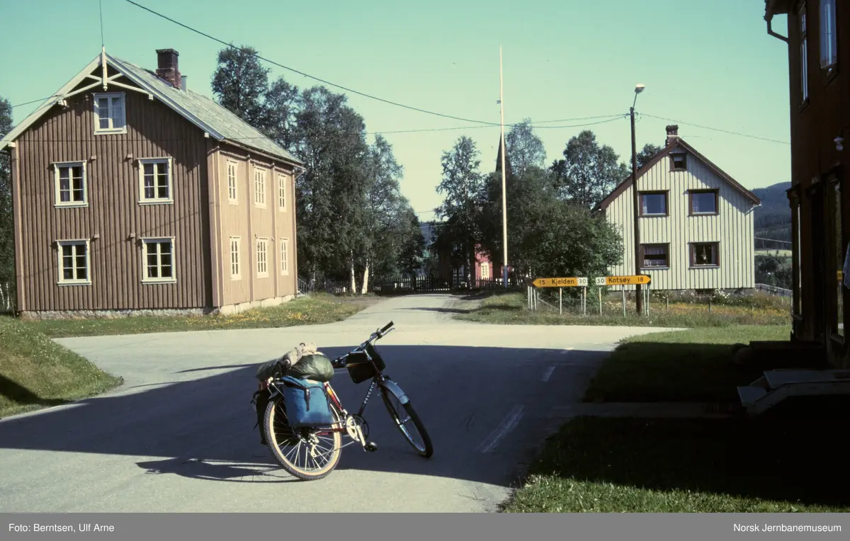 Vegkryss i Enodden i Midtre Gauldal - Norsk Jernbanemuseum / DigitaltMuseum