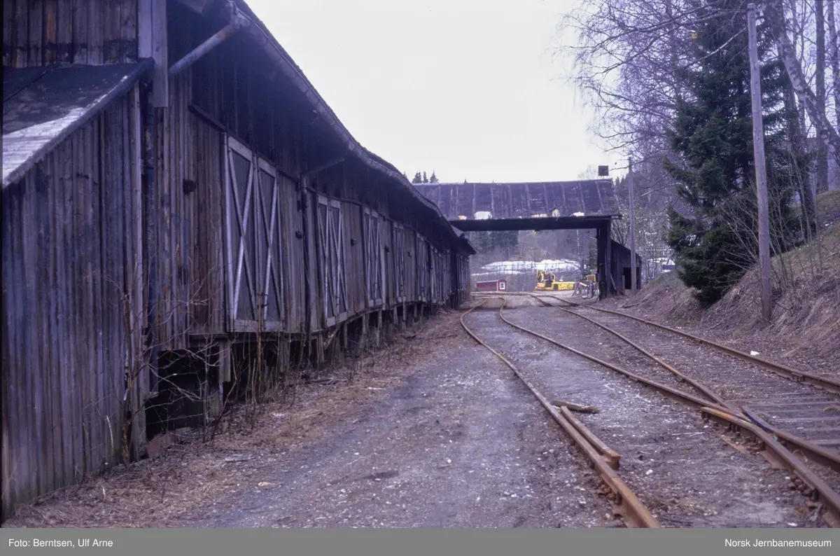 Lagerbygning ved Bøhnsdalen sidespor - Norsk Jernbanemuseum ...