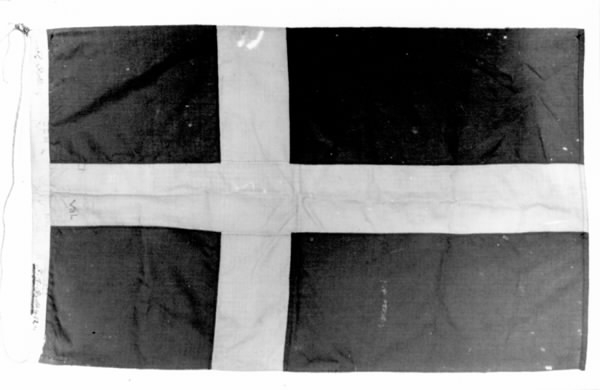 Flagga - Hallands kulturhistoriska museum / DigitaltMuseum