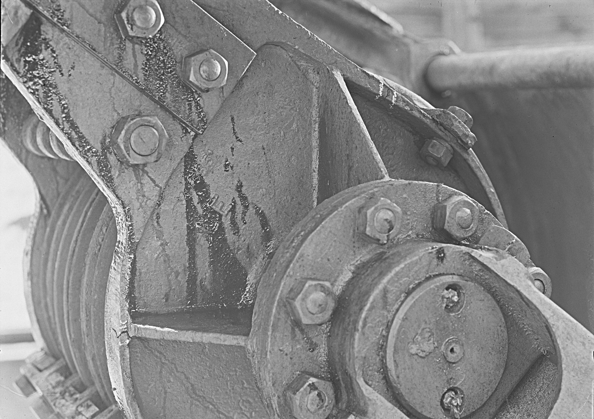 Detalj av maskin, AB Axel Johanssons Mekaniska Verkstad i Västerås ...