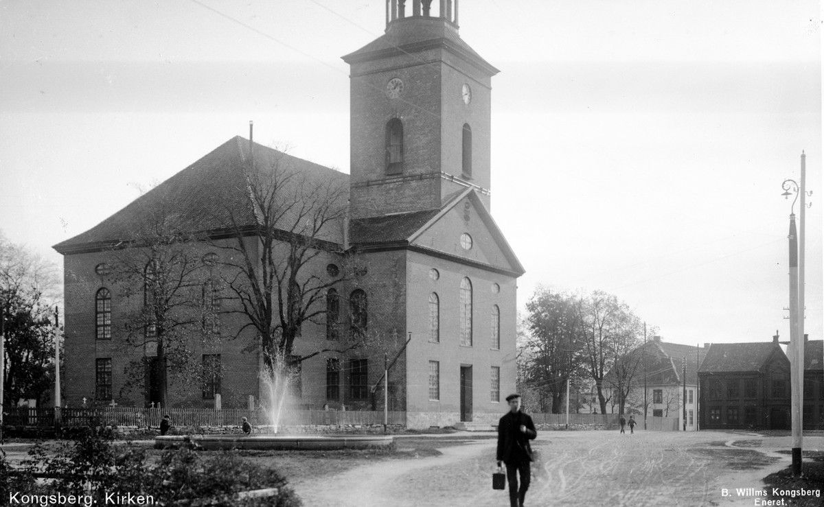 Kongsberg kirke - Kongsberg Historielag / DigitaltMuseum