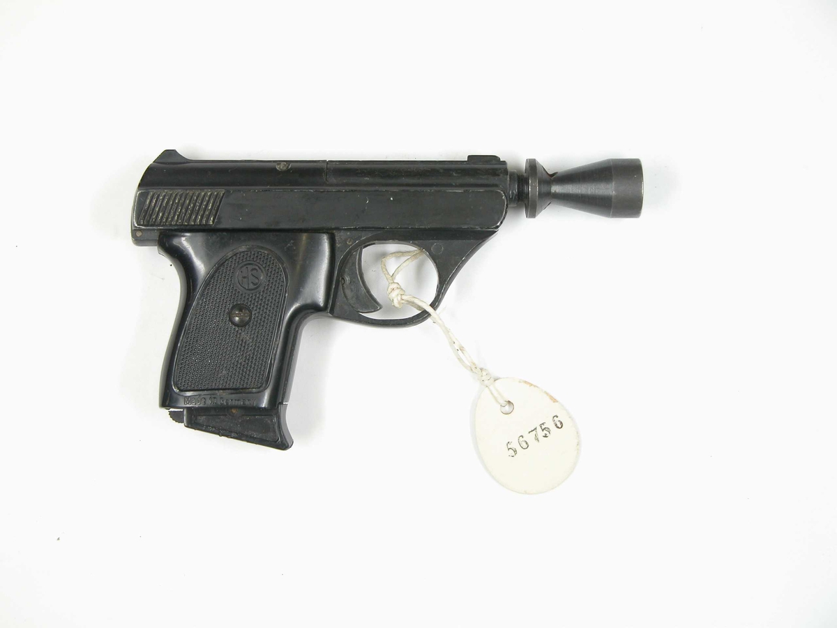 Gasspistol 8mm HS mod 5 - Forsvarets museer / DigitaltMuseum