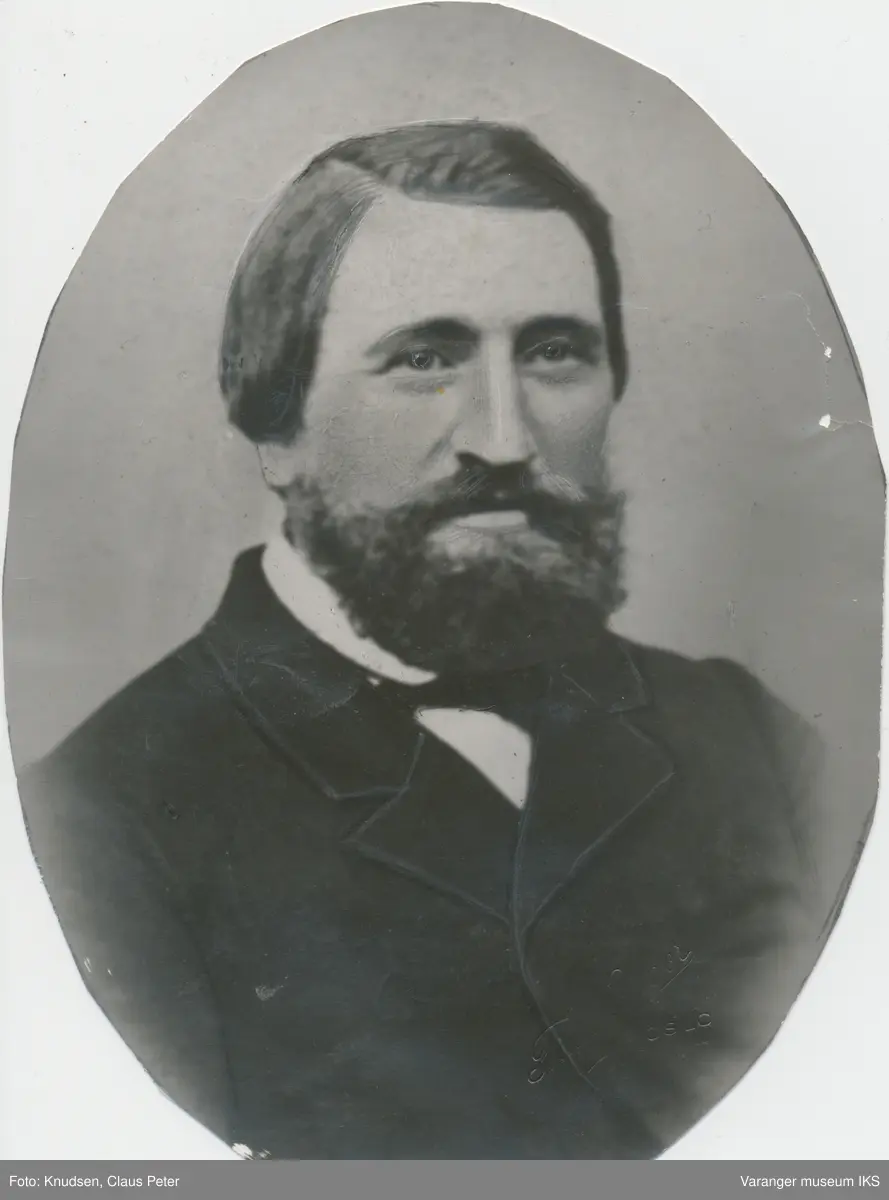 Portrett, Arnt Nicolai Brodtkorb - Vardø Museum / DigitaltMuseum