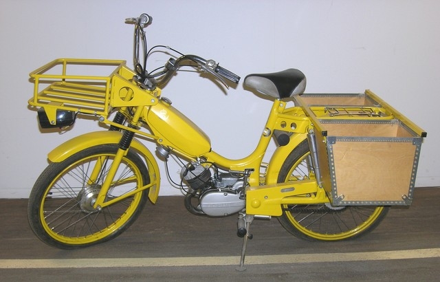 Moped - Postmuseum / DigitaltMuseum