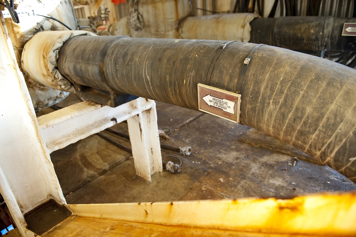 Valhall PCP (prosess & kompresjonsplattform) bærer sterke preg av ...