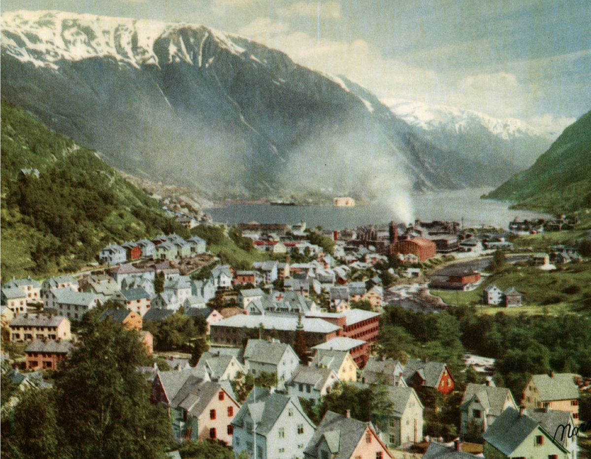 Odda 1963 - Kraftmuseet / DigitaltMuseum