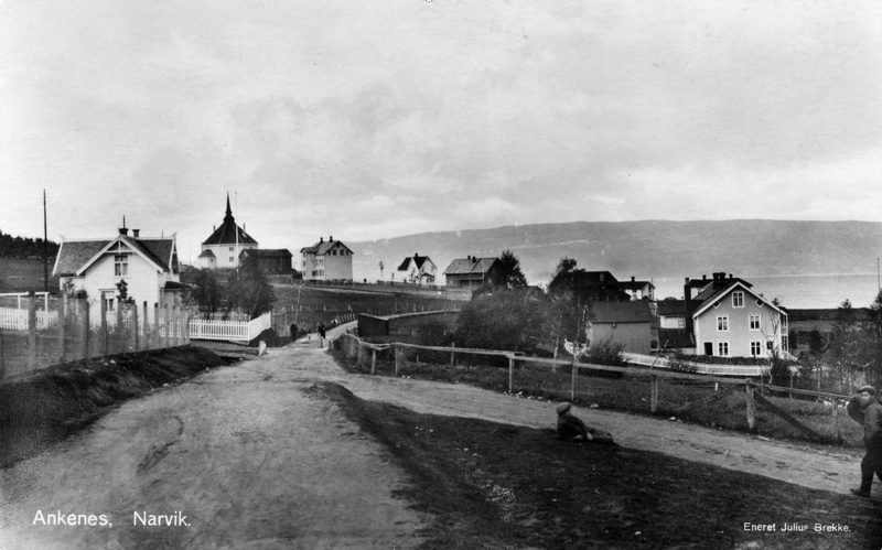 Ankenes. Ankenes kirke. For info se NAB1974010172 - Museum Nord ...