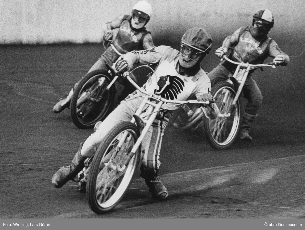 Hans (Hasse) Holmqvist, speedway, Indianerna, Sverige. - Örebro läns ...