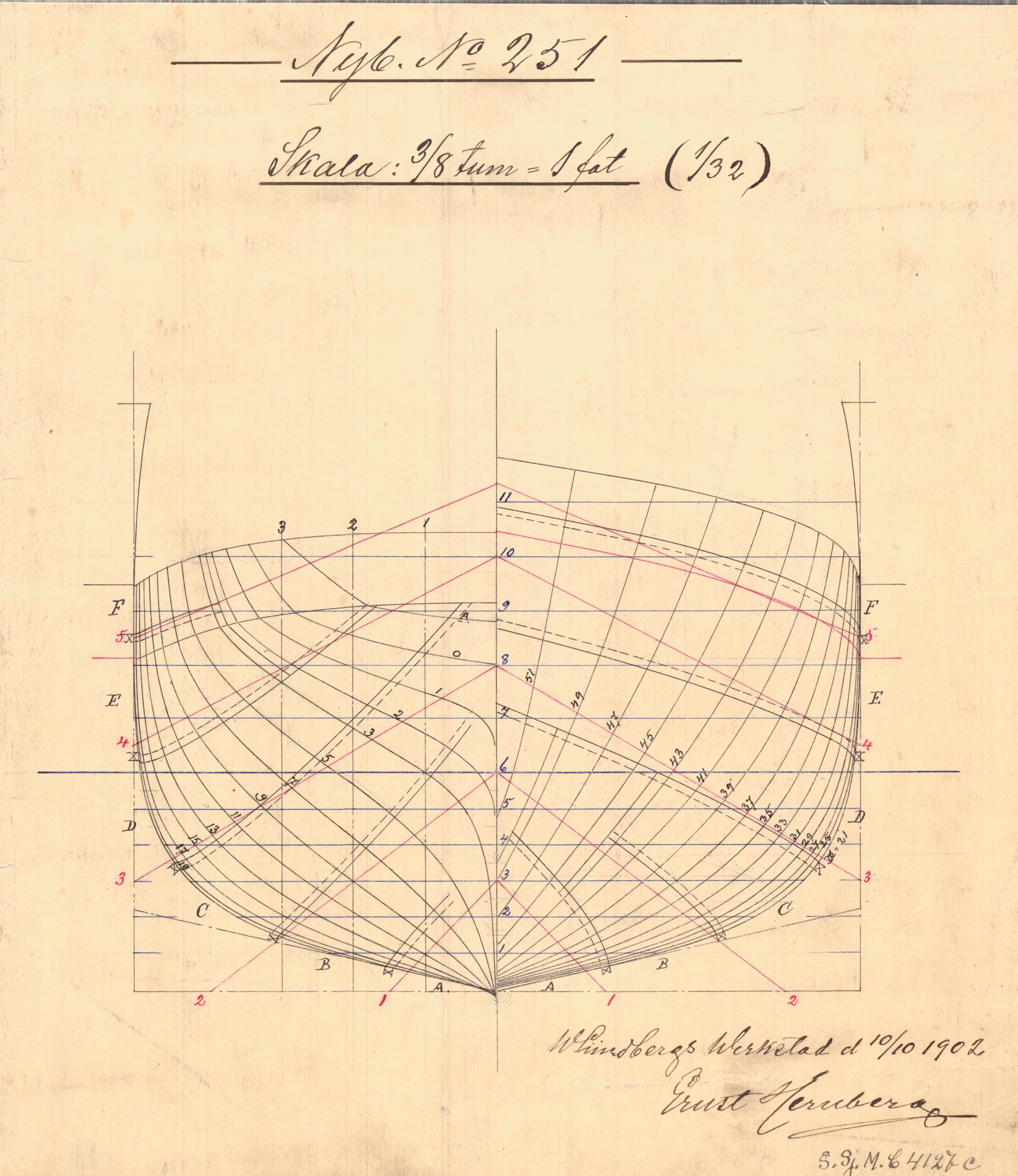 Ritning - Sjöhistoriska museet / DigitaltMuseum