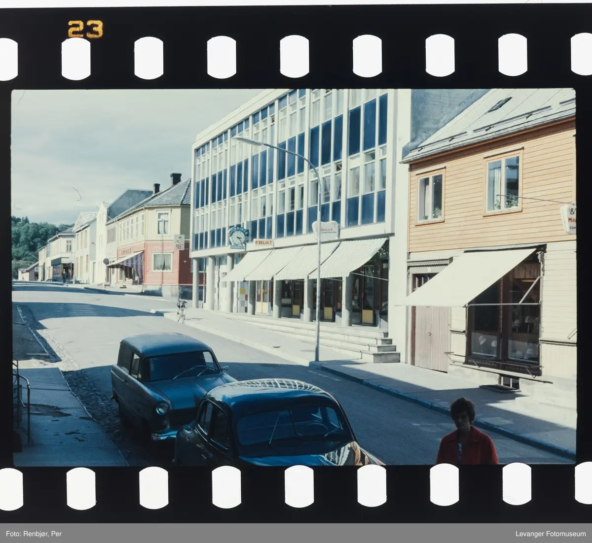 Poshuset i Levanger. - Levanger Fotomuseum / DigitaltMuseum