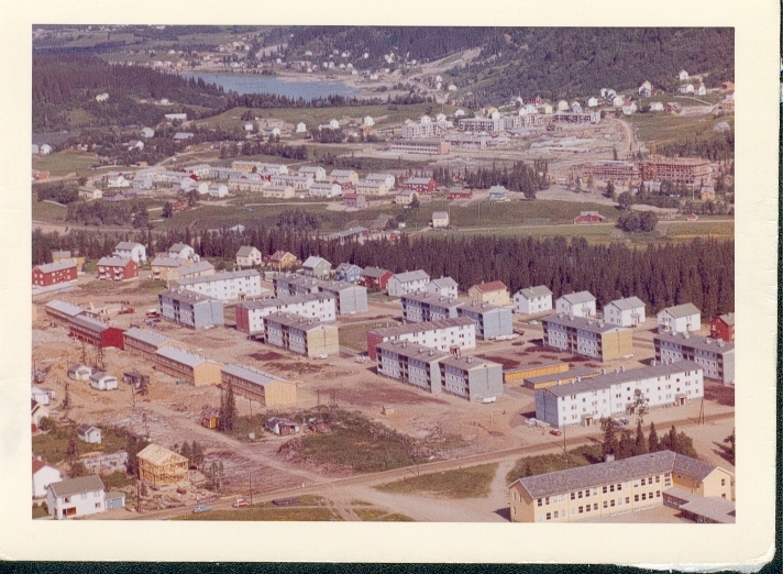 Oversiktsbilde over Gruben (Grubhei). - Helgeland Museum / DigitaltMuseum
